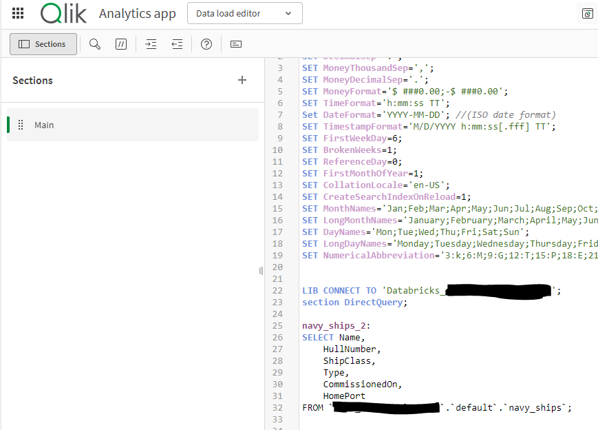 App generating Databricks Direct Query SQL with un... - Qlik Community ...