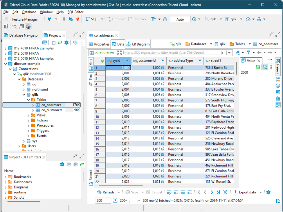 Extending Talend Studio with DBeaver Plugin