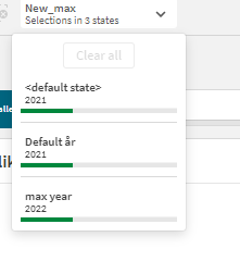 Solved: Max 1 selection in some sheets - Qlik Community - 2501775
