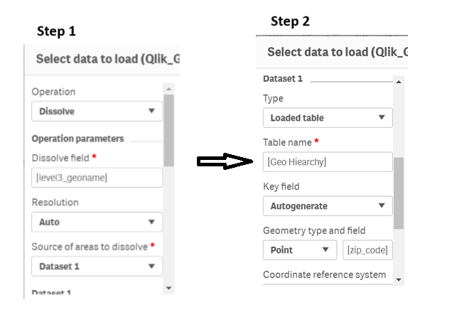 How to use Geo Operations connection Dissolve oper... - Qlik Community ...