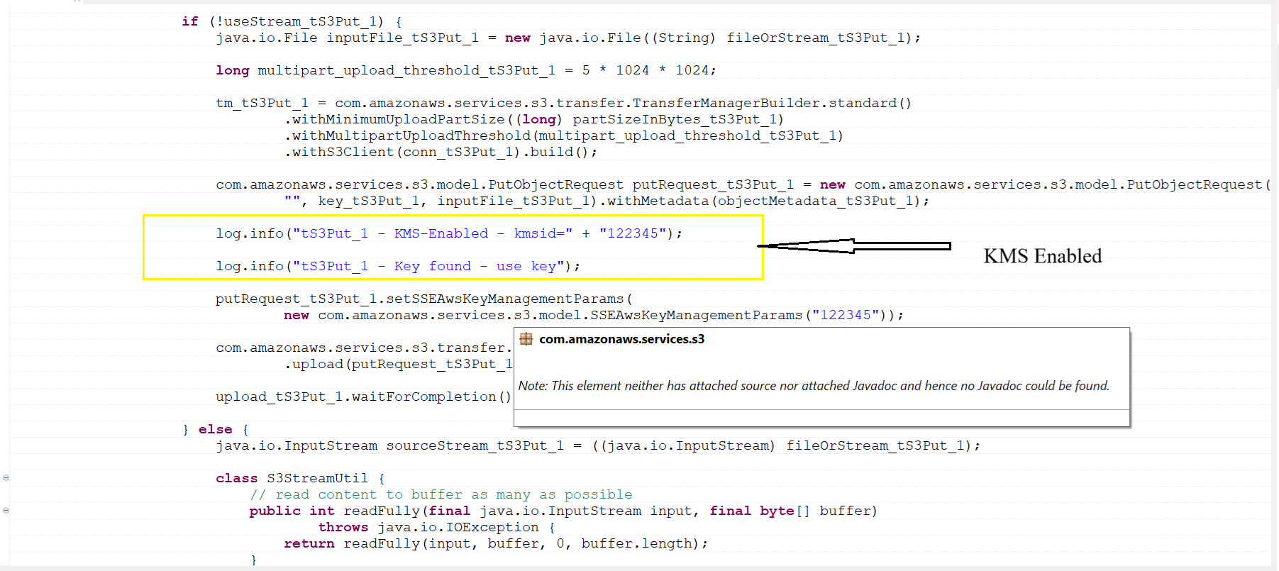 Qlik Talend Data Integration: AWS KMS-Managed Keys... - Qlik Community - 2506701