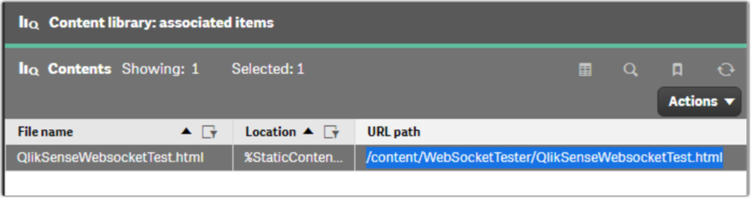 Qlik Sense WebSocket Connectivity Tester - Qlik Community - 1716909
