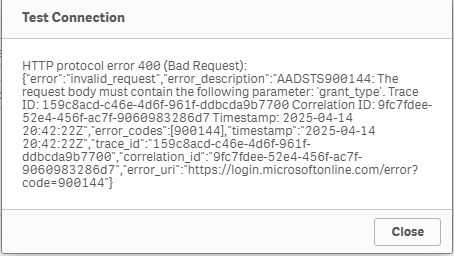 Using REST Connector with OAuth2 against Microsoft... - Qlik Community ...