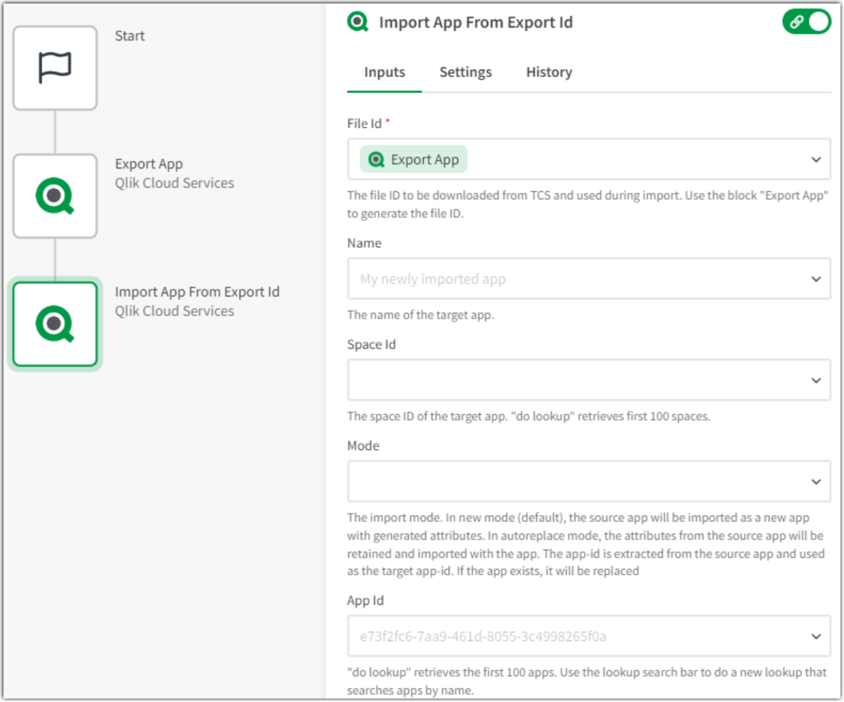 How to import a Qlik Sense app with an automation - Qlik Community ...