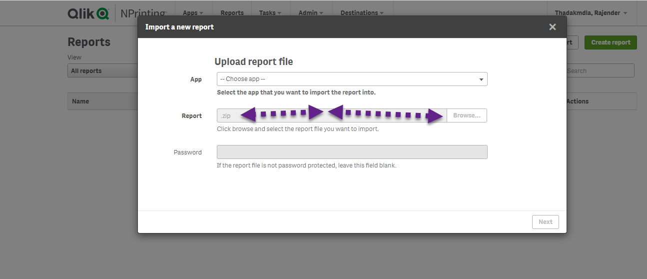 Solved: importing report template (.xlsx or .zip) from NP ... - Qlik ...