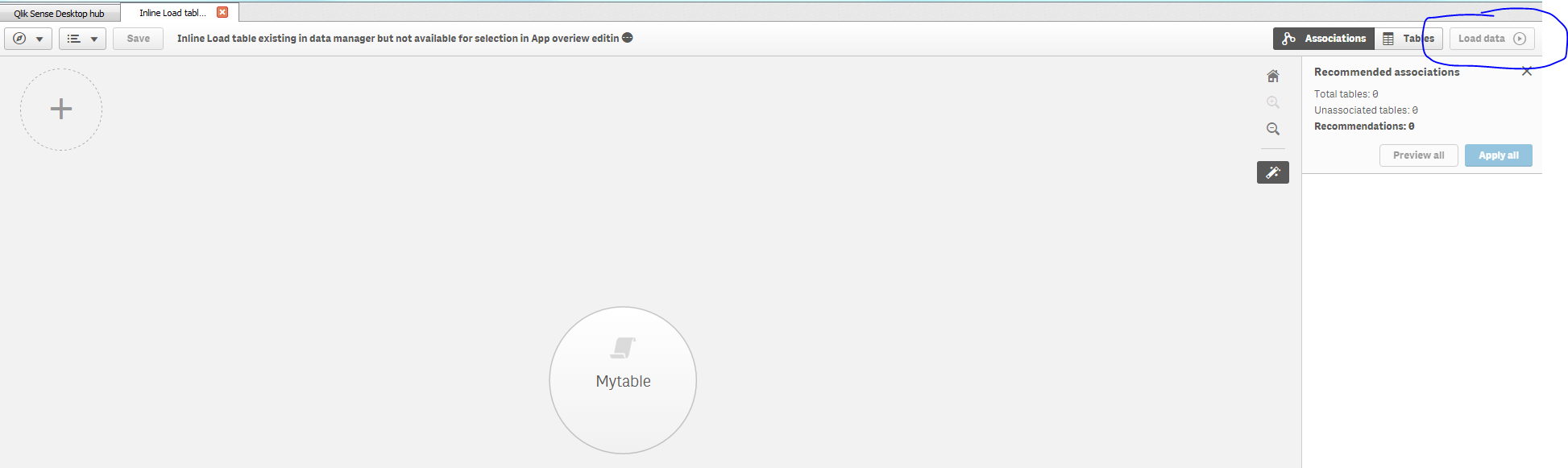 Inline Load table existing in data manager but not... - Qlik Community ...