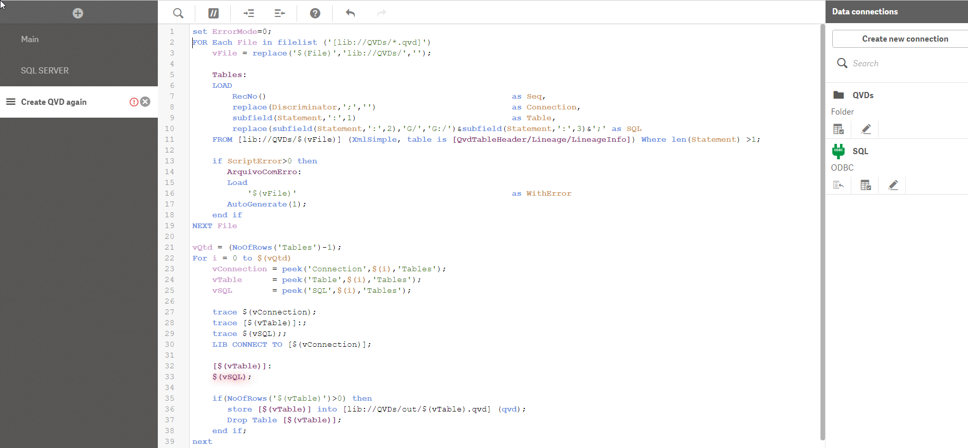 Solved: SQL Tables Used by QVD - Qlik Community - 1686566