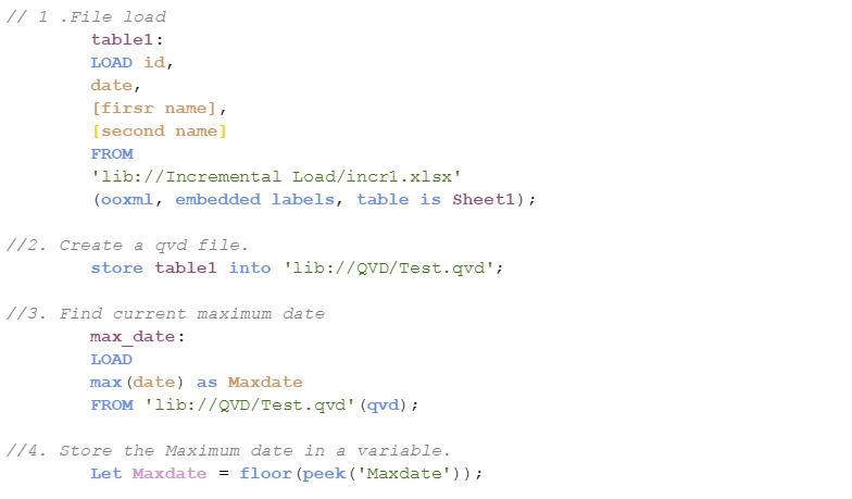 Solved: incremental load error "table not found" - Qlik Community - 1527381