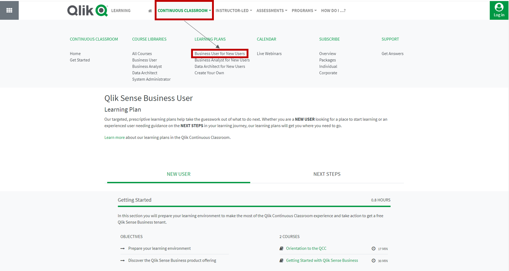 New Qlik Sense Business User Learning Plan now ava... - Qlik Community ...