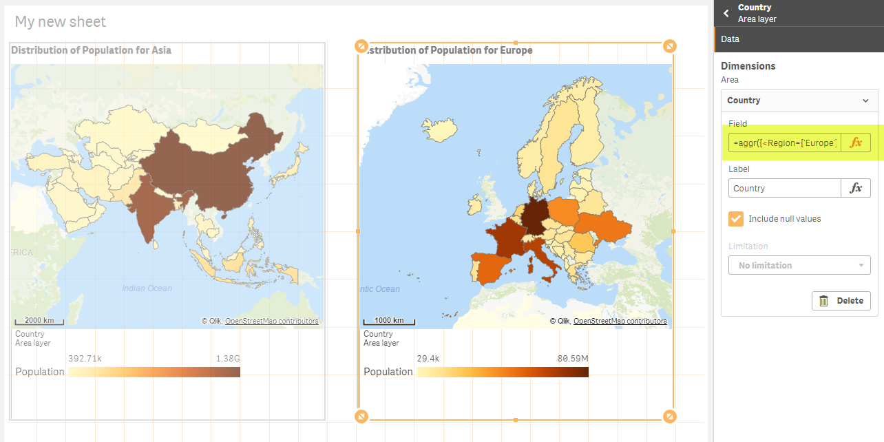 Solved: Set selection in a map - Qlik Community - 1530477