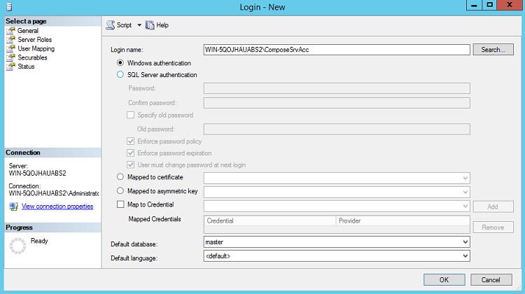 How to setup Compose to use Windows Authentication... - Qlik Community ...