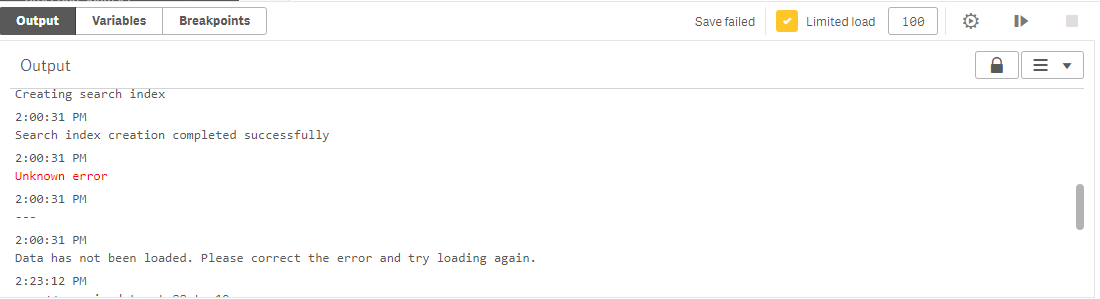 Qlik Sense Unknown Script Error - Qlik Community - 1741872
