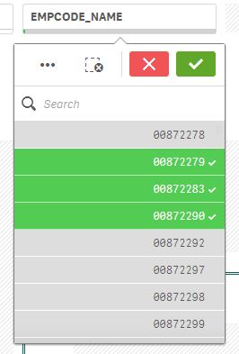 Solved: On Filter allow only one selection - Qlik Community - 1753080