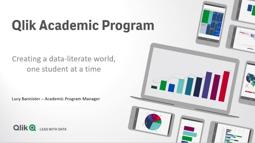 Qlik Academic Program virtual lectures