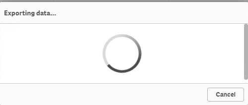 Export data to Excel keep loading - Qlik Community - 1772326