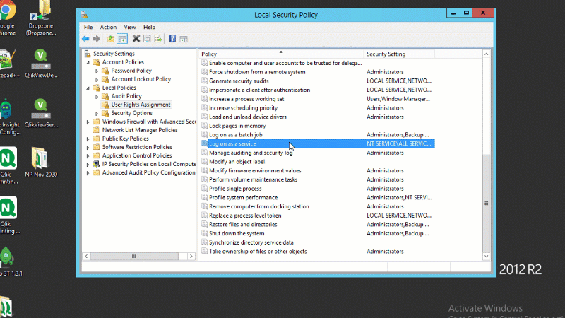 Qlik NPrinting Engine service - Error 1069, 1067, ... - Qlik Community ...