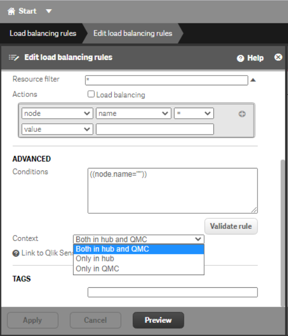 Load Balancing Rules context setting has no impact - Qlik Community ...