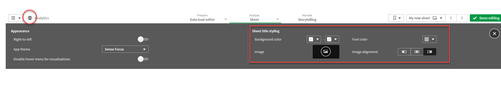 Qlik dashboard title background colour - Qlik Community - 1796039