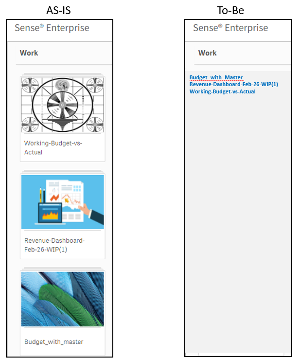 Suppress ICON's from APP Main Menu - Qlik Community - 1796488