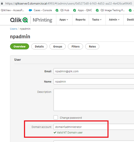 NPrinting Designer errors out with: The current us... - Qlik Community ...