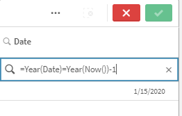 Date picker custom filters - Qlik Community - 1799542