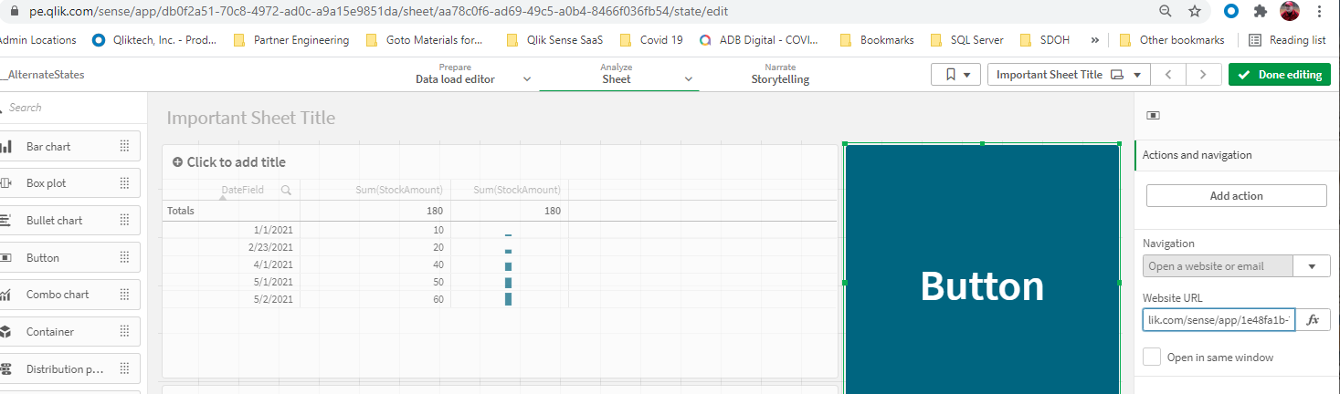 Solved: Can we redirect/Link a dashboard to other Dashboar... - Qlik ...