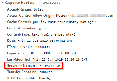 Server Information In HTTP Header - Microsoft-HTTP... - Qlik Community ...