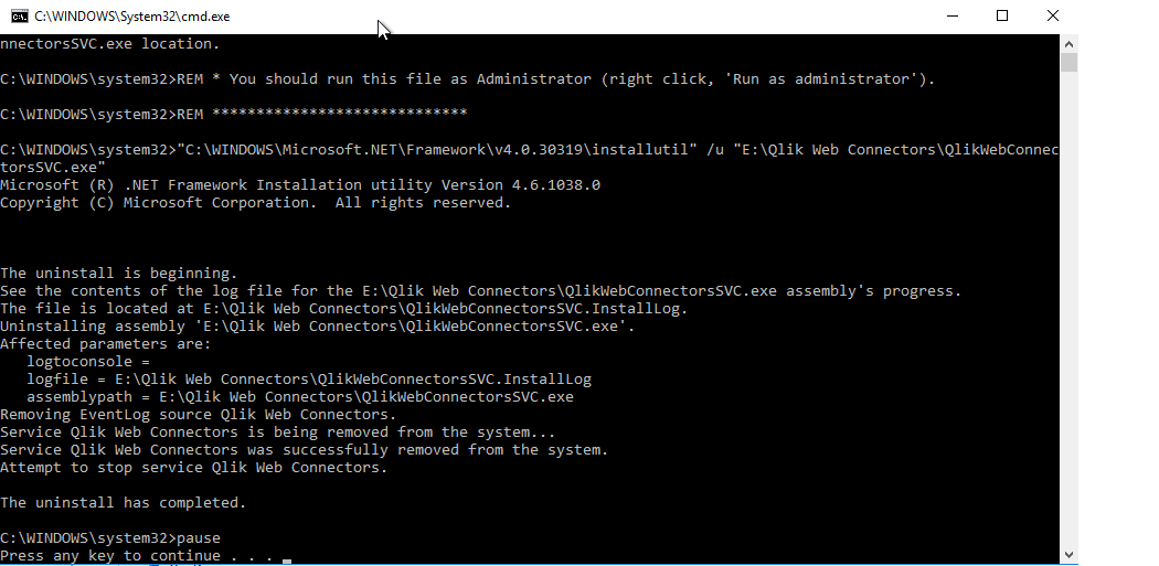 Setting up the Qlik Web Connectors to run as a Ser... - Qlik Community ...