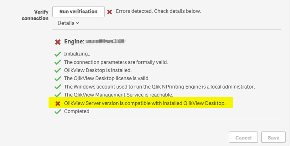 NPrinting connection issue with QlikView related t... - Qlik Community ...