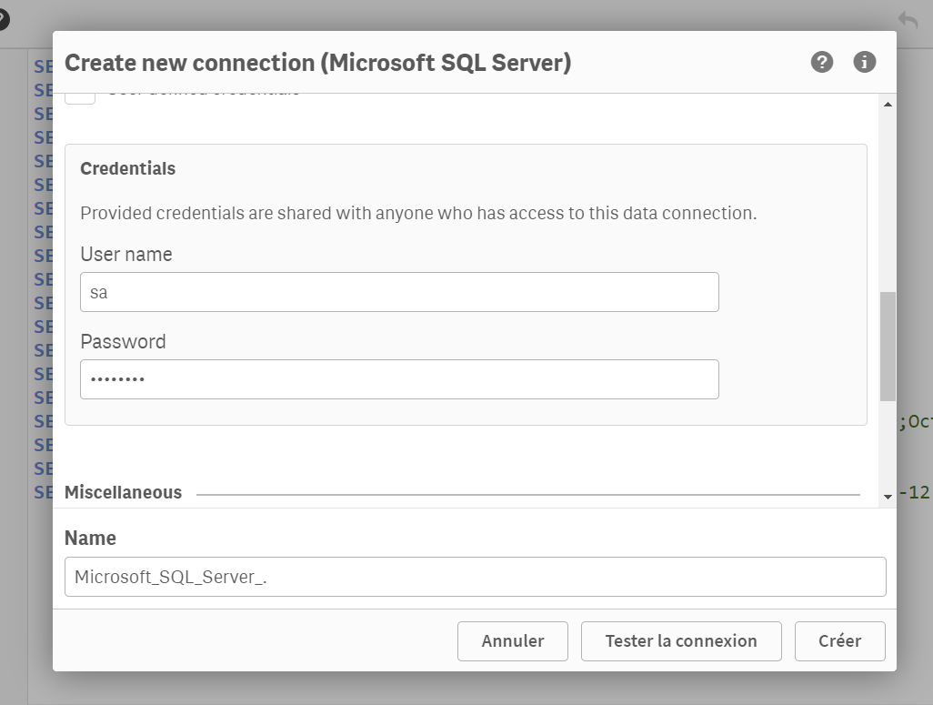 Solved: sql server connexion problem - Qlik Community - 1826908