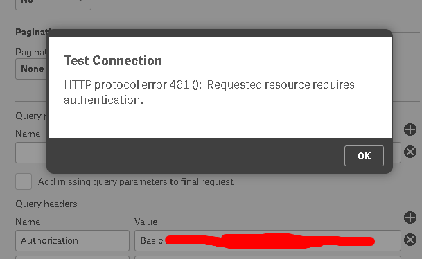 Solved: Criação conexão - REST - Qlik Community - 1545301