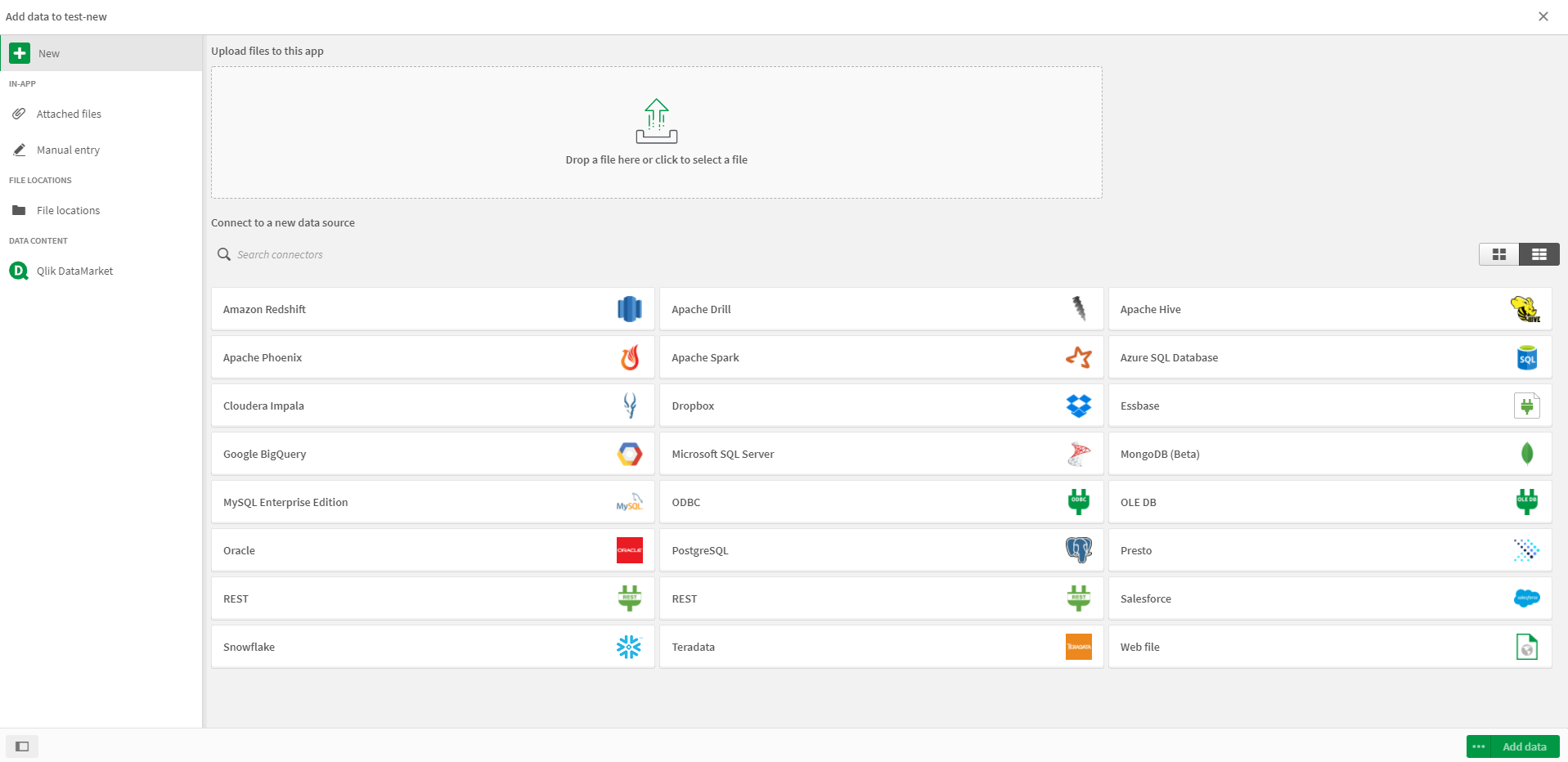 Custom connector doesn't show up in Data Manager - Qlik Community - 1843940