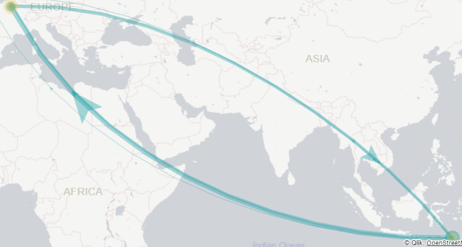 MAP - IATA airport codes identified as ISO alpha 3... - Qlik Community ...