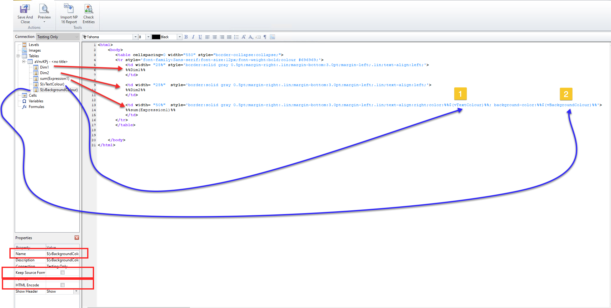 Html Table Font Color HTML Table Conditional Formatting In Power