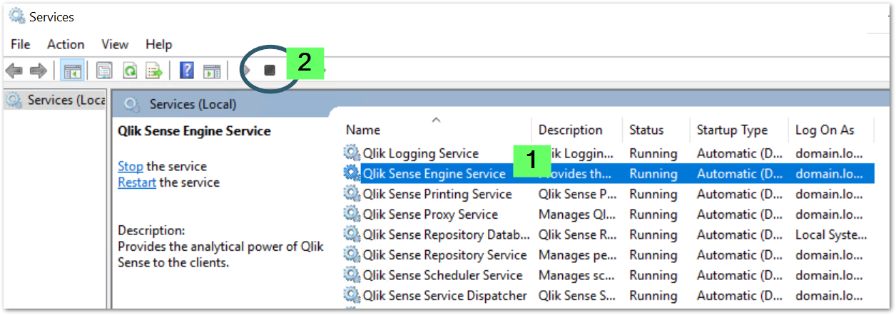Manual Start and Stop order of Qlik Sense services - Qlik Community ...