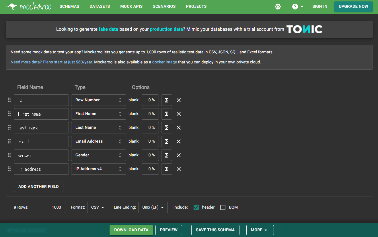 テストデータの作成方法–Load InlineとAutogenerate - Qlik Community - 1911072