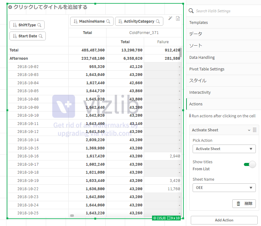 Adding links to other sheets in pivot table cells ... - Qlik Community ...