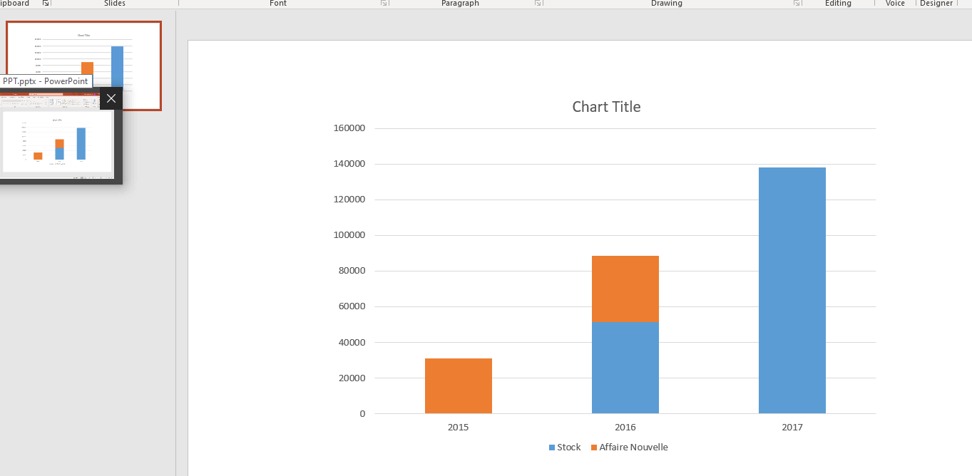 Create a stacked chart in Nprinting with one dimen... - Qlik Community ...