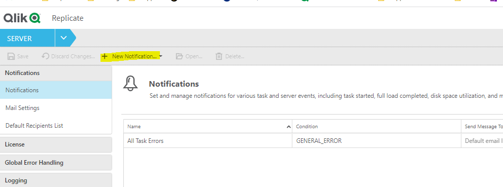 How to create a Replicate notification for an indi... - Qlik Community ...