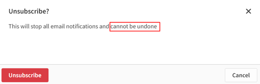 Unsubscribe button is greyed out or enable "Unsubs... - Qlik Community ...
