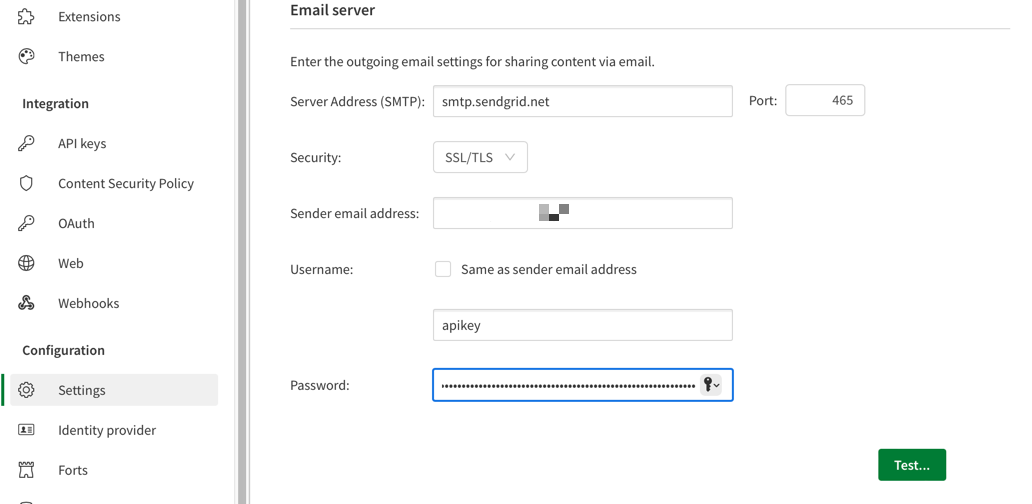 How to use Sendgrid bulk email service SMTP with Q... - Qlik Community ...