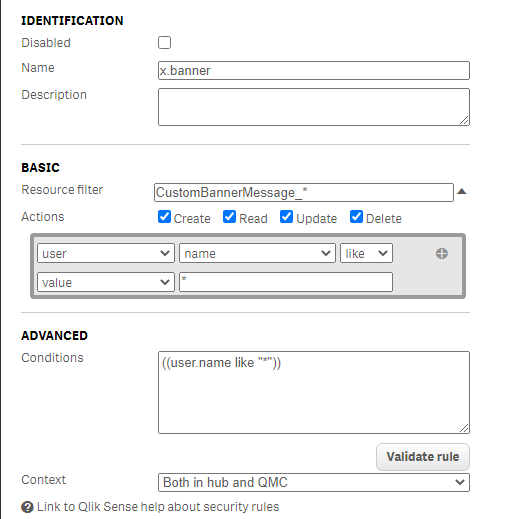 Custom banners on Qlik Sense Hub - Qlik Community - 1830820